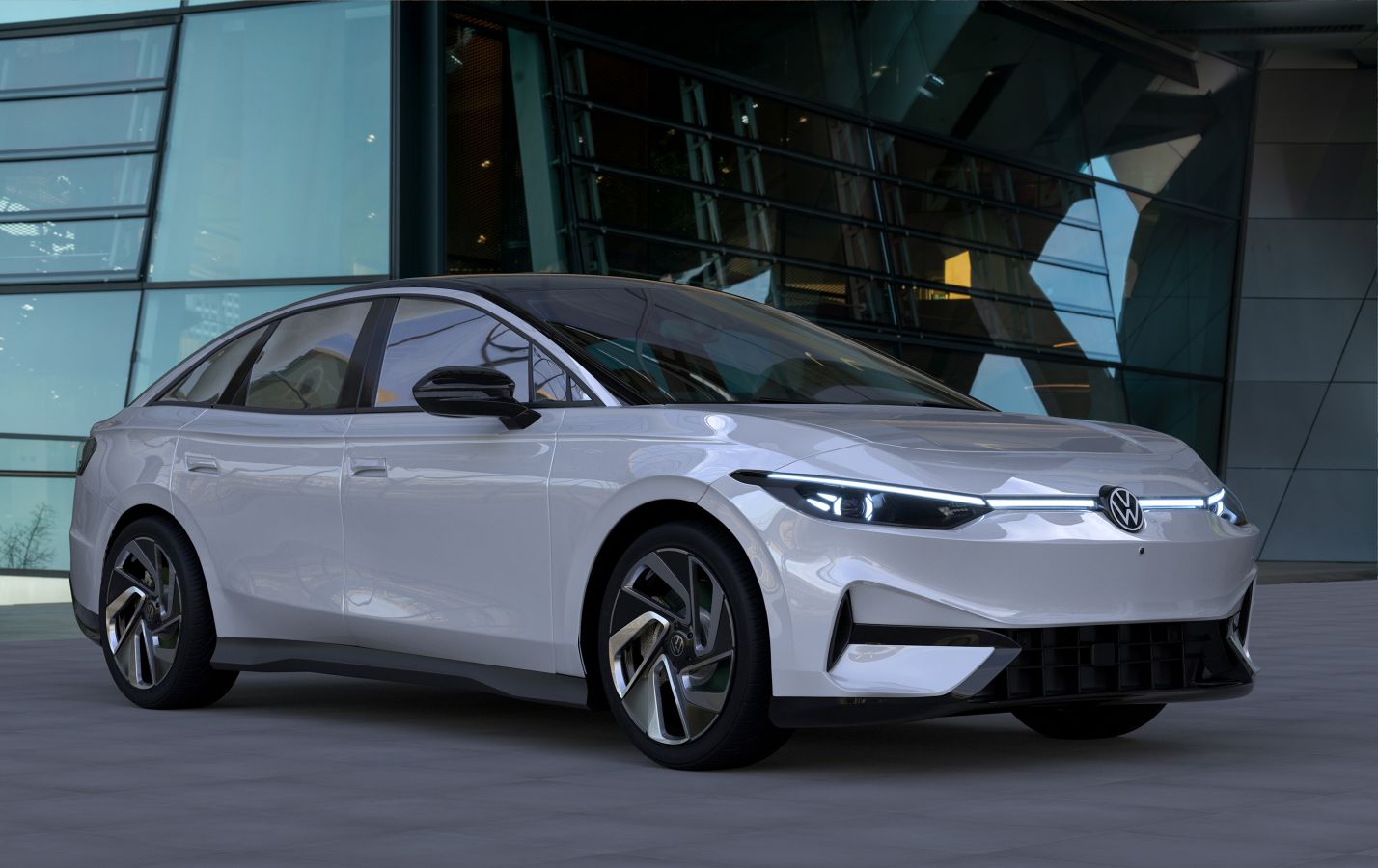 Volkswagen ID7 Pro elektryczny - opinie, dane techniczne, cena, zdjęcia ...